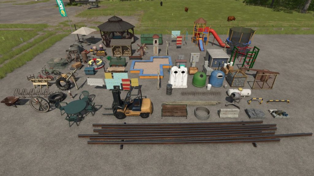 Big Decoration Package V1.1.0.0 - FS25 / FS22 Mod