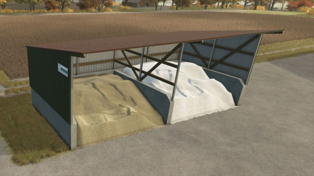 Bulk Material Warehouse V1.0.0.0 - FS25 / FS22 Mod