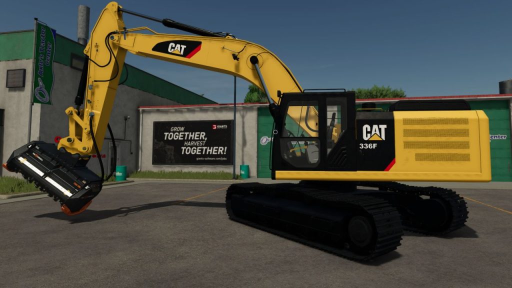 CAT 336F V1.2.0.0 - FS25 / FS22 Mod