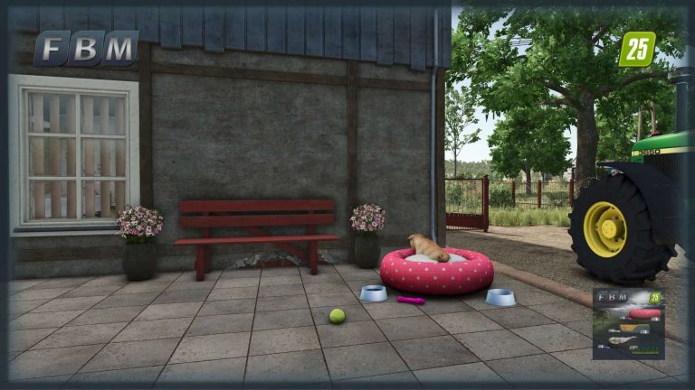 Dog Bed Package v1.0.0.0 - FS25 / FS22 Mod