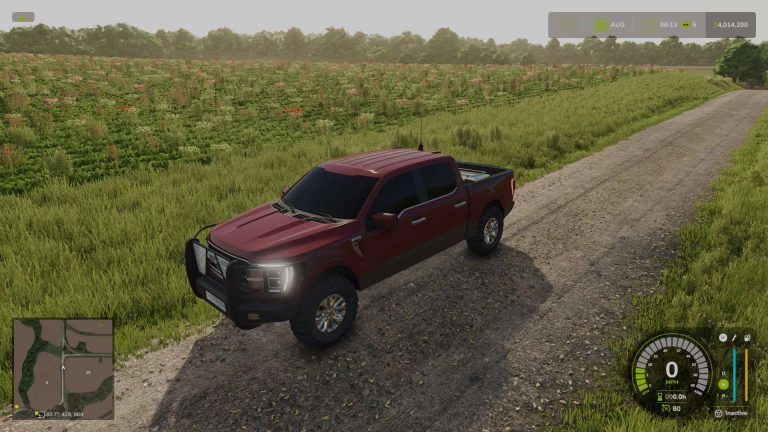 FSClips F150 King Ranch v1.0.0.0 - FS25 / FS22 Mod