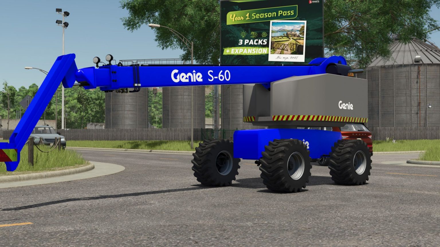 Genie S-60 Telescopic Boom V1.0.0.0 - FS25 / FS22 Mod
