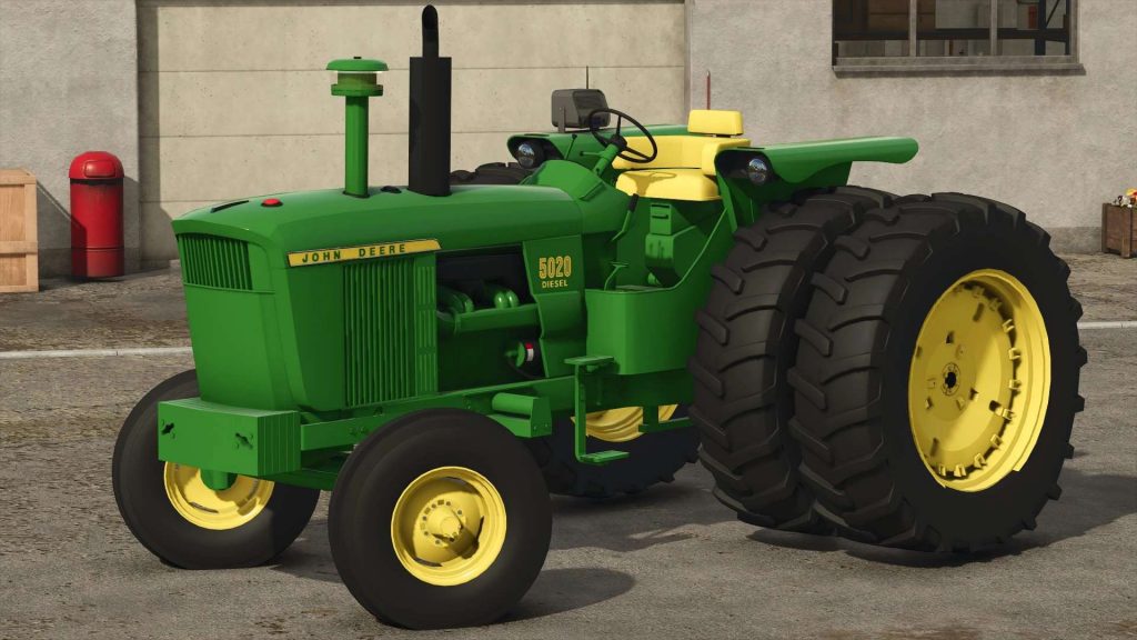 John Deere 5020 & 5020 MW Turbo v1.0.0.0 - FS25 / FS22 Mod
