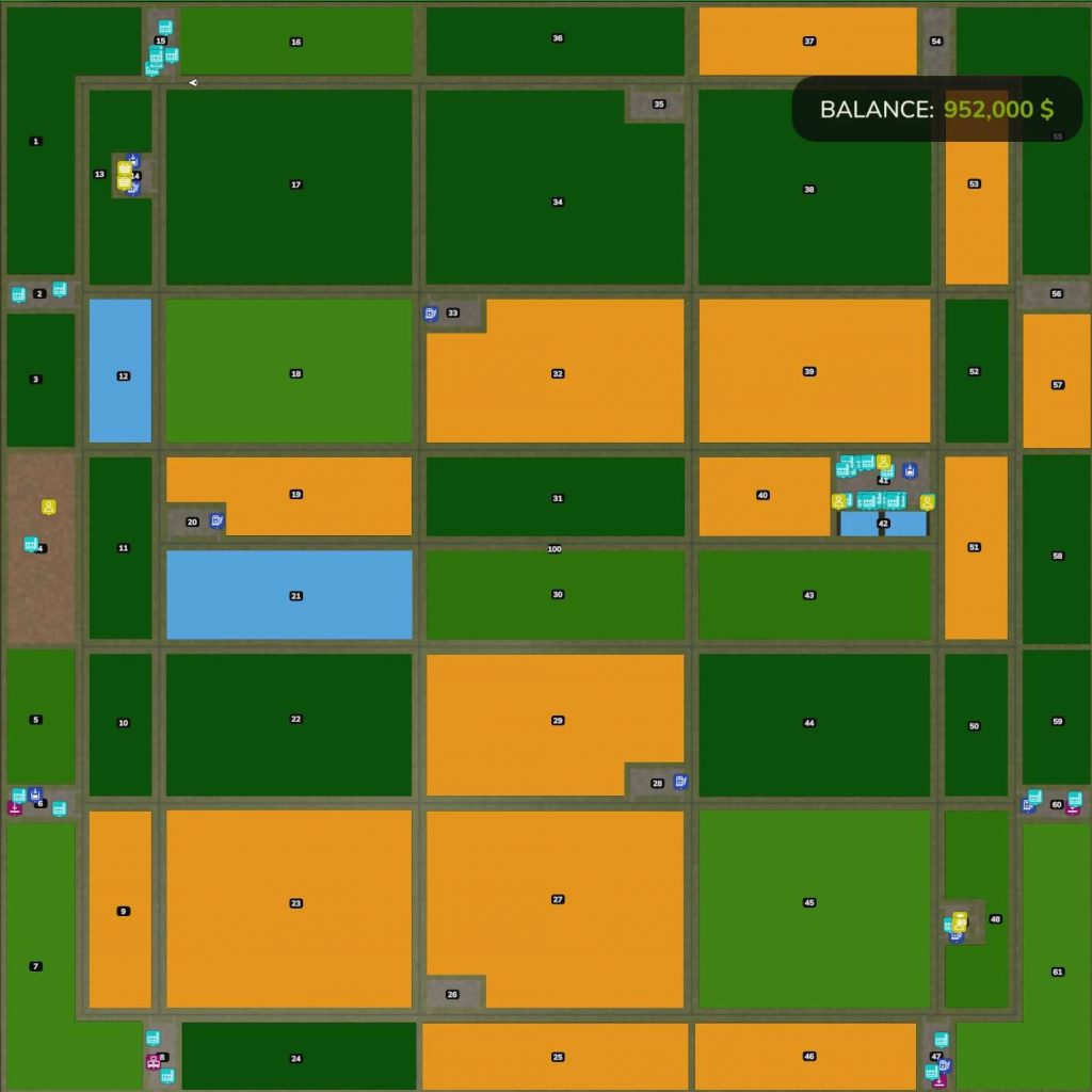 Juotca Flat Map 16X V1.3.0.0 - FS25 / FS22 Mod