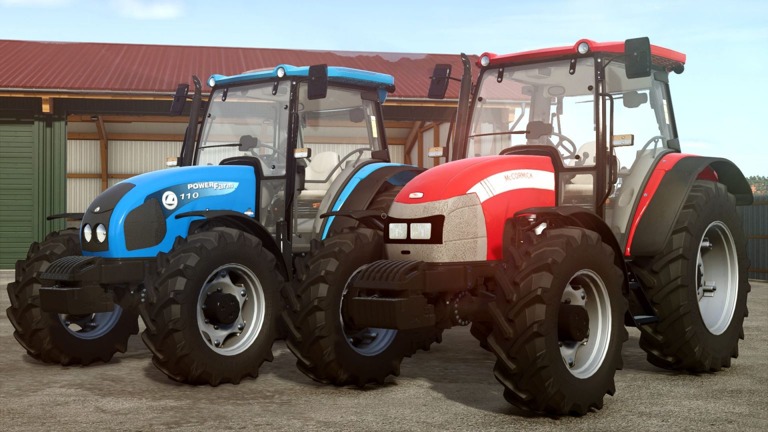 Landini PowerFarm 110 & McCormick C105 MAX V1.0.0.0 - FS25 / FS22 Mod
