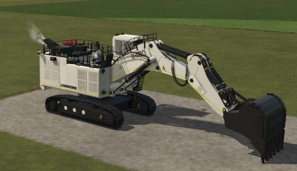 Liebherr R 9400 Excavator v1.0.0.0 - FS25 / FS22 Mod