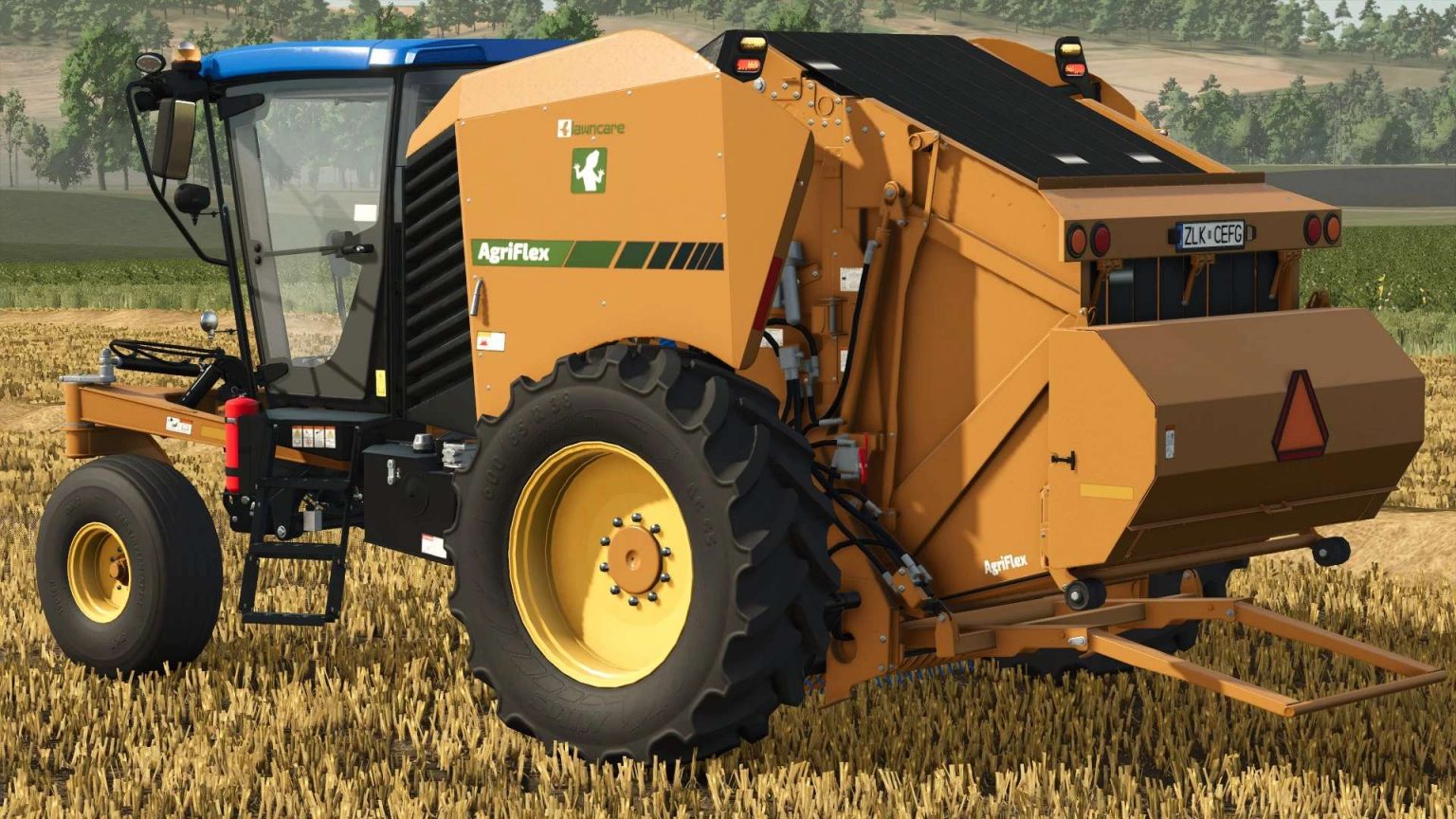 Lizard Agriflex Self Propelled Baler v1.0.0.0 - FS25 / FS22 Mod