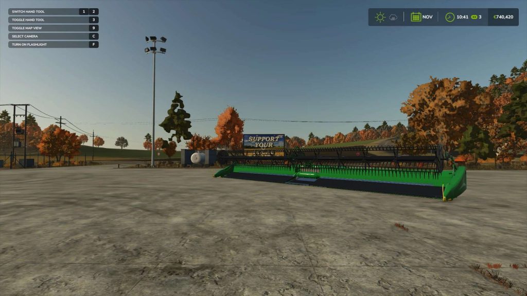 Modified John Deere HD50F v1.0.0.0 - FS25 / FS22 Mod