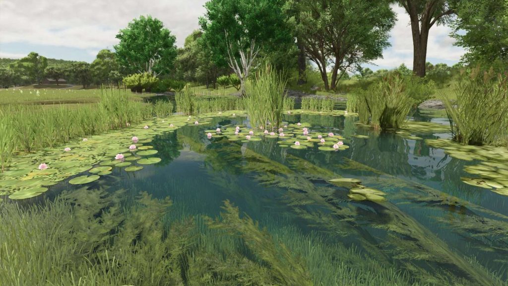 Natural Waterplants v1.0.0.0 - FS25 / FS22 Mod