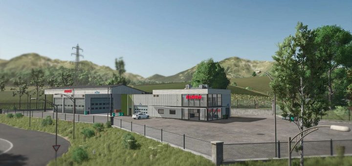 Pallegney Buildings Pack Mods | FS22 Mods | Farming Simulator 22 Mods