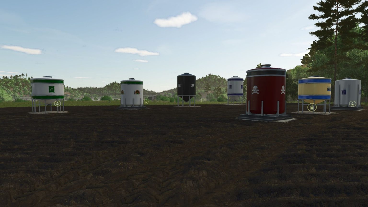 Placeable points of purchase Fertilizers, Seeds, Lime v1.0.0.0 - FS25 ...