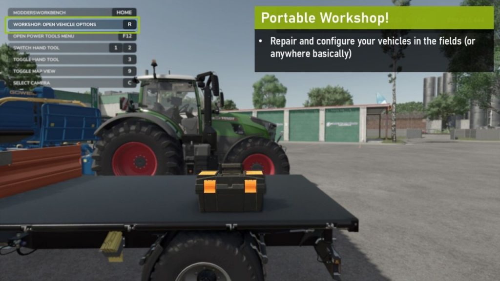 Portable Service Kit V1.0.0.0 - FS25 / FS22 Mod