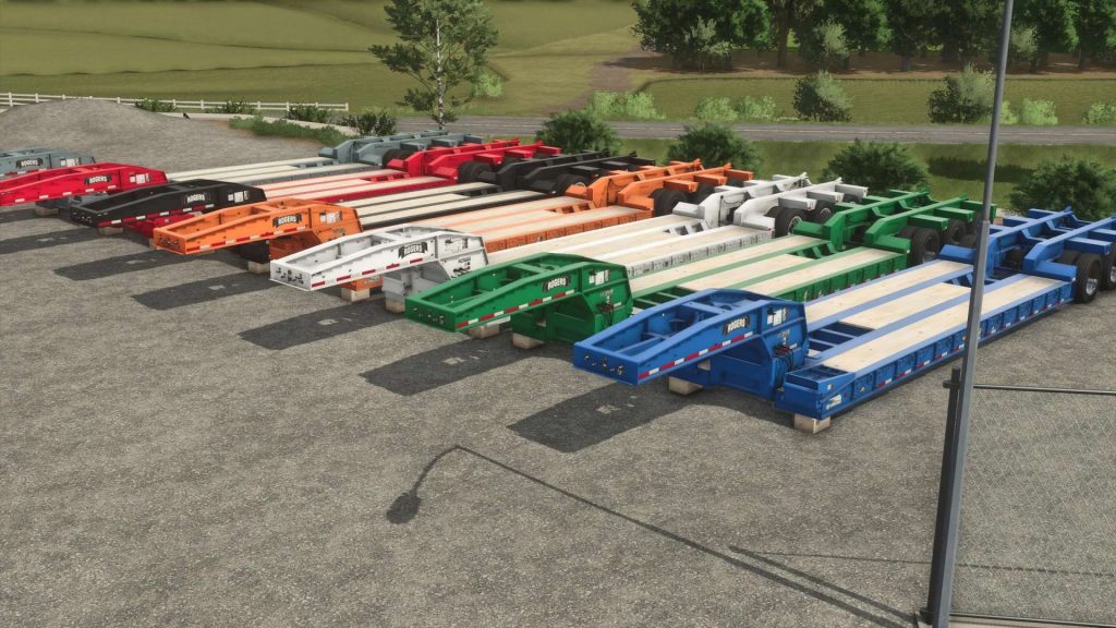 Rogers SP50 Lowboy v1.0.0.0 - FS25 / FS22 Mod