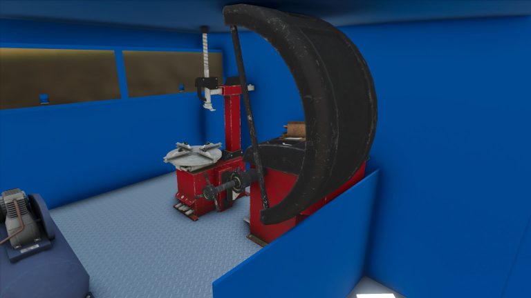 Semi-trailer for the transport of racing cars V1.0.0.0 - FS25 / FS22 Mod
