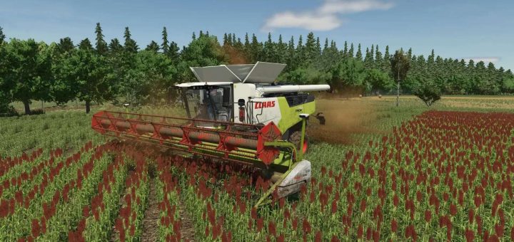 Sorghum Millet Mods | FS22 Mods | Farming Simulator 22 Mods