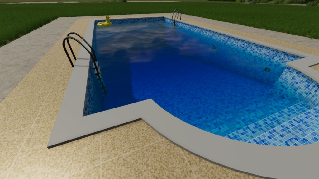 Swimming Pool 1 V1.0.0.0 - FS25 / FS22 Mod