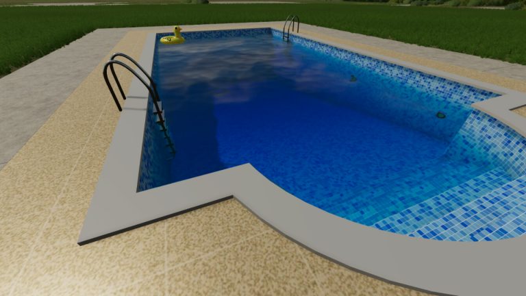 Swimming Pool 1 V1.0.0.0 - FS25 / FS22 Mod