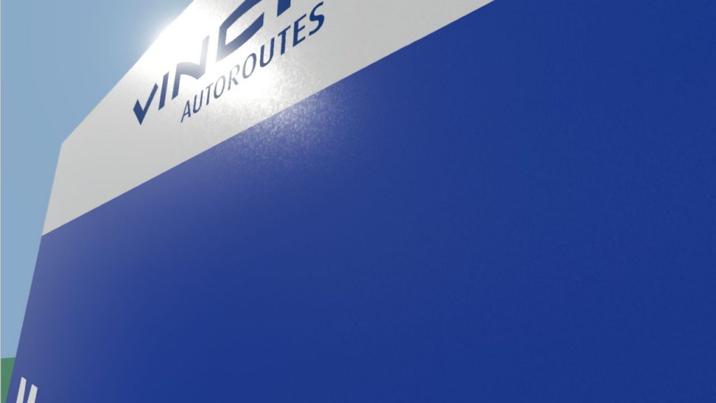 Vinci motorway panel pack Prefab V1.0.0.0 - FS25 / FS22 Mod