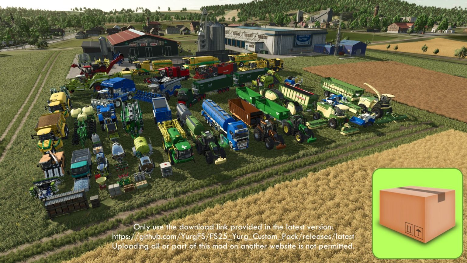 Yurg's Custom Pack V1.3.8.1 - FS25 / FS22 Mod