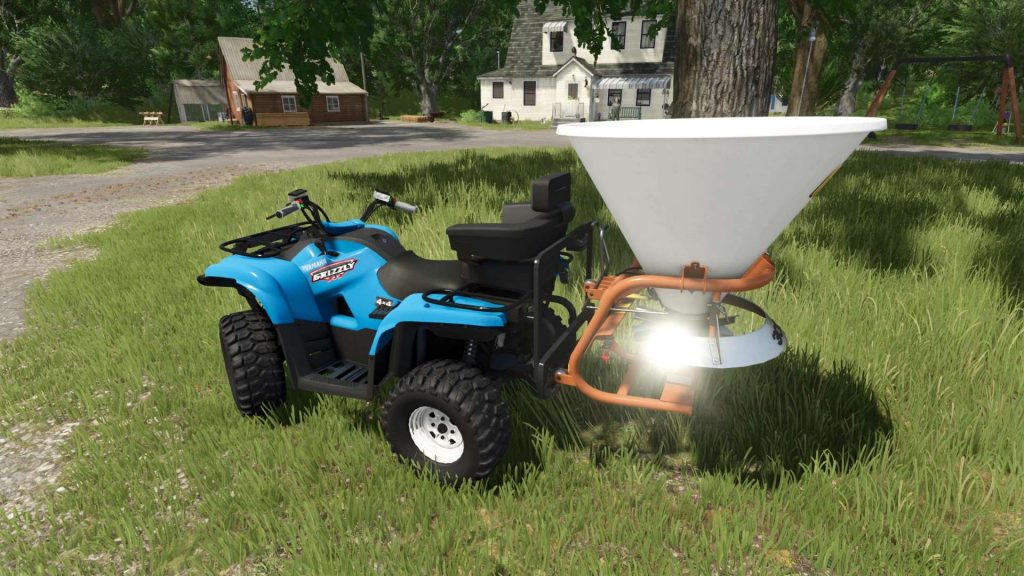 2009 Yamaha Grizzly 700 EPS v1.0.0.0 - FS25 / FS22 Mod