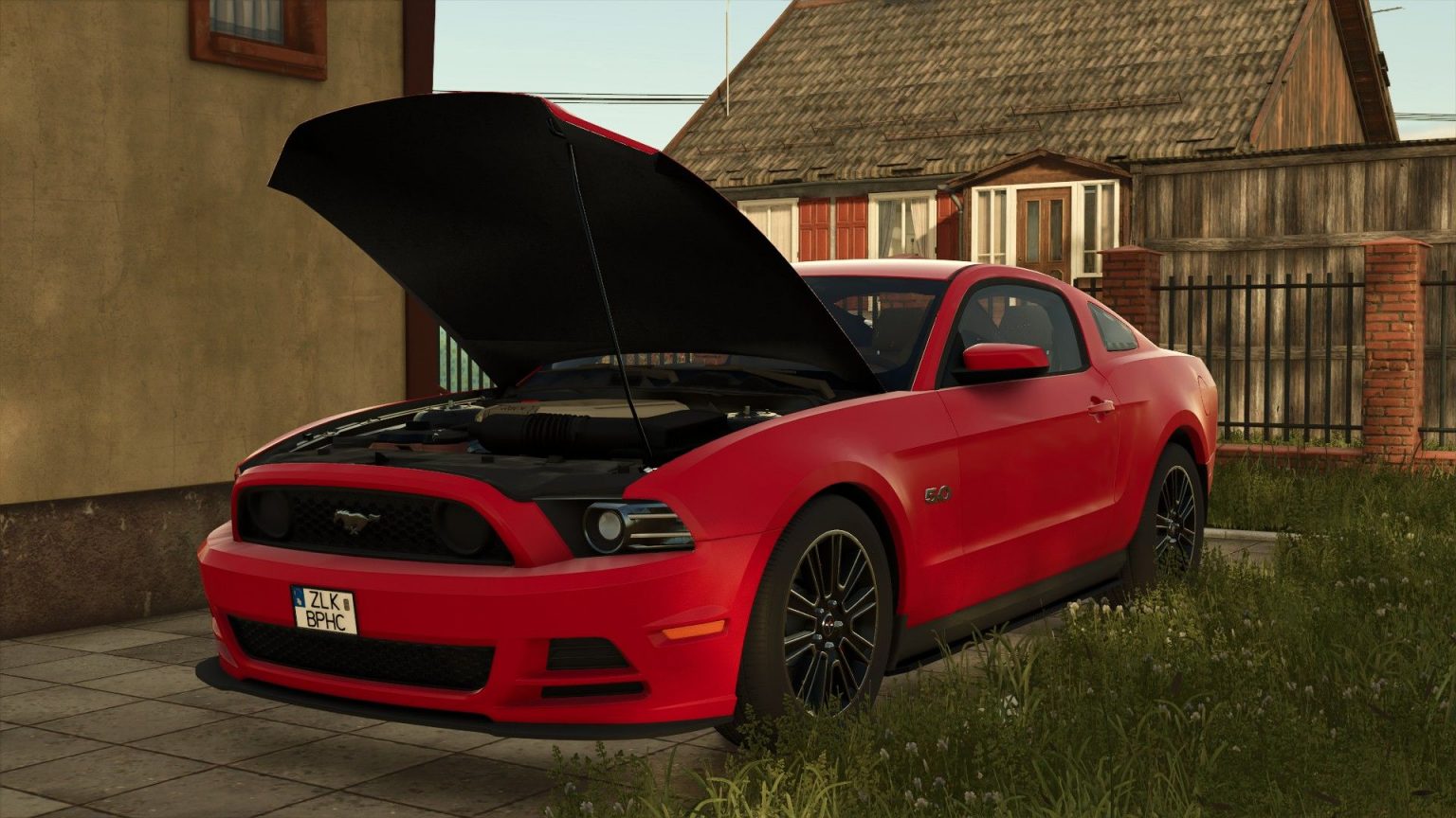 2013-2014 Ford Mustang V1.1.0.0 - FS25 / FS22 Mod