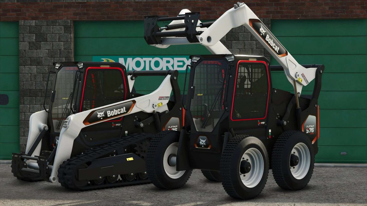 Bobcat T76 Platinium Skid Steer v1.0.0.0 - FS25 / FS22 Mod