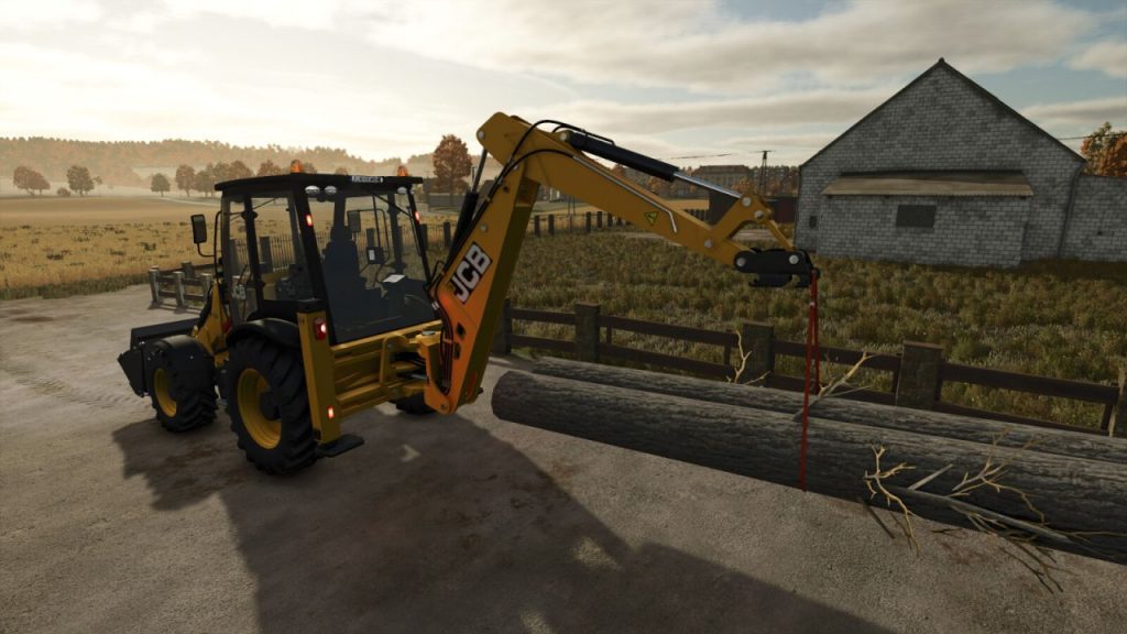 JCB Backhoe Loader V1.0.0.0 - FS25 / FS22 Mod