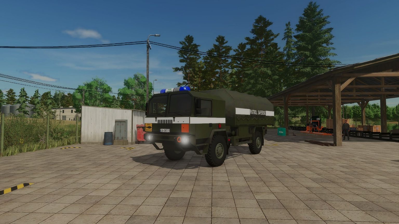 Jelcz P442 Patrol Saperski V1.0.0.0 - FS25 / FS22 Mod