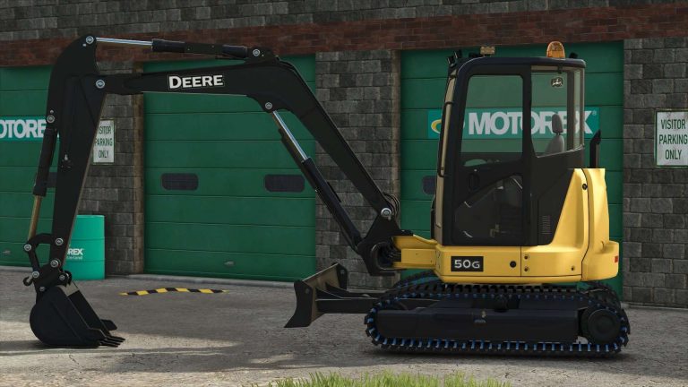 John Deere 50G v1.0.0.0 - FS25 / FS22 Mod