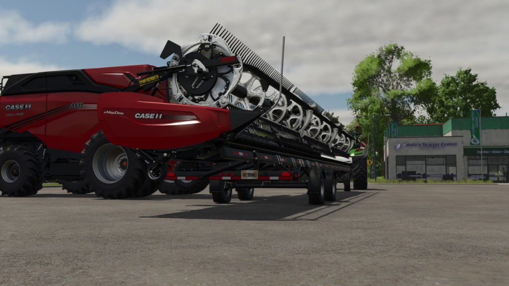 MacDon FD2 Pack + Demco Trailer Pack V1.0.0.0 - FS25 / FS22 Mod