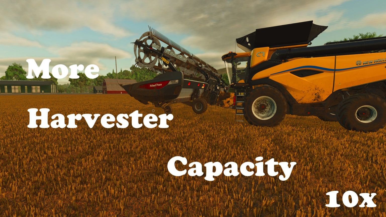 More Harvester Capacity [MHC] V1.0.0.1 - FS25 / FS22 Mod