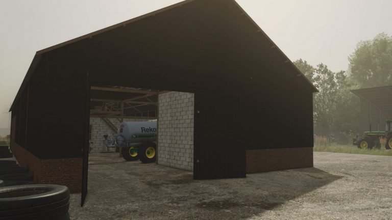 Old German Barn Pack V1.0.0.0 - FS25 / FS22 Mod