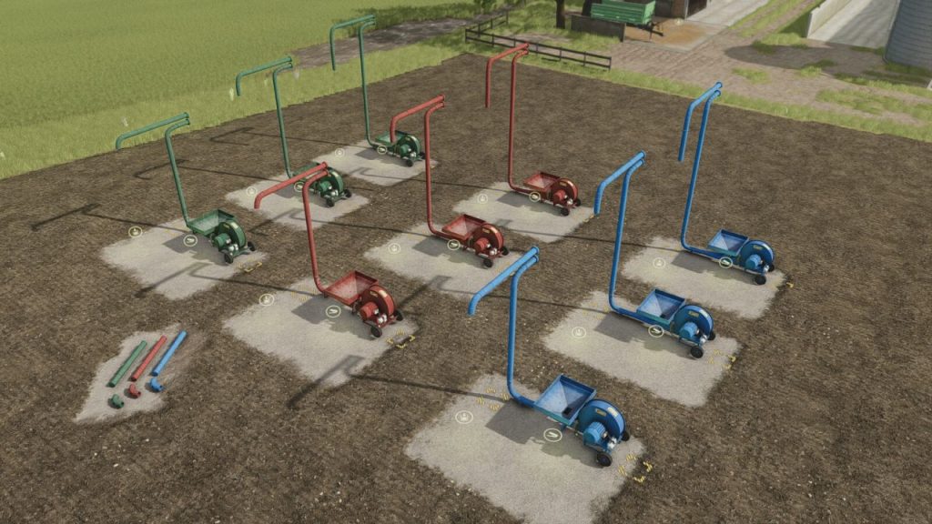 Pneumatic Conveyor For Grain-Silos V1.0.0.0 - FS25 / FS22 Mod