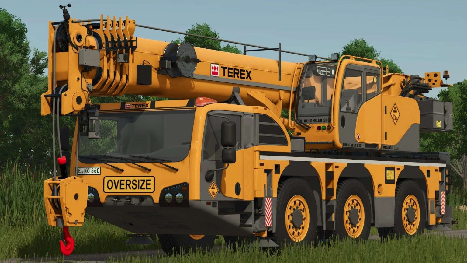 Terex 3160 Crane v1.0.0.0 - FS25 / FS22 Mod