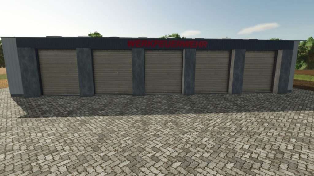 Work fire brigade guard V1.0.0.0 - FS25 / FS22 Mod