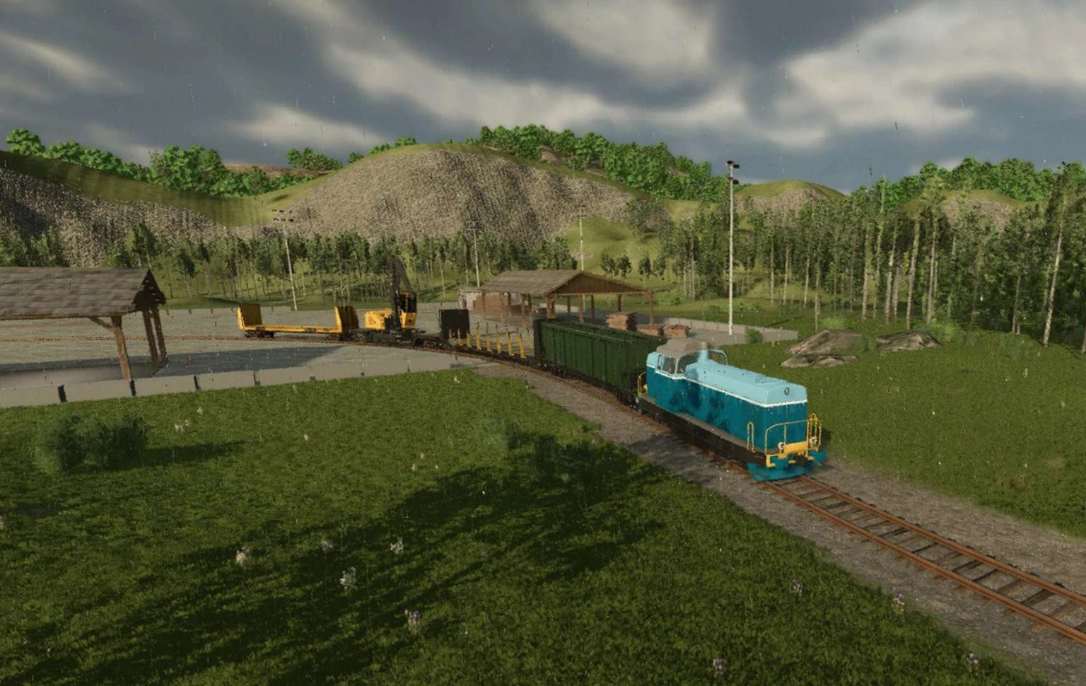 ZCA Train Carts v1.0.0.1 - FS25 / FS22 Mod
