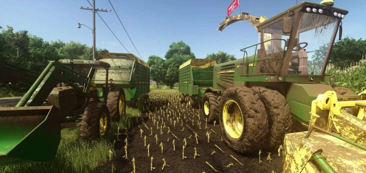 Deere Chopper Mods | FS22 Mods | Farming Simulator 22 Mods