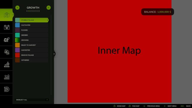 Blank 4x Map for mappers v1.0.0.0 - FS25 / FS22 Mod