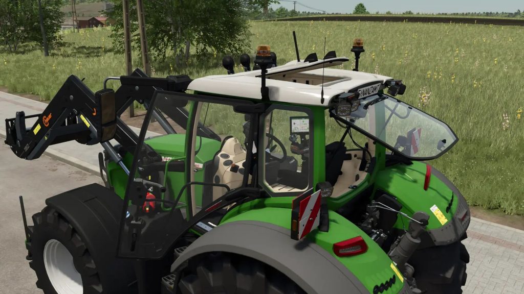 Fendt 700 with Agribumper V1.0.7.5 - FS25 / FS22 Mod