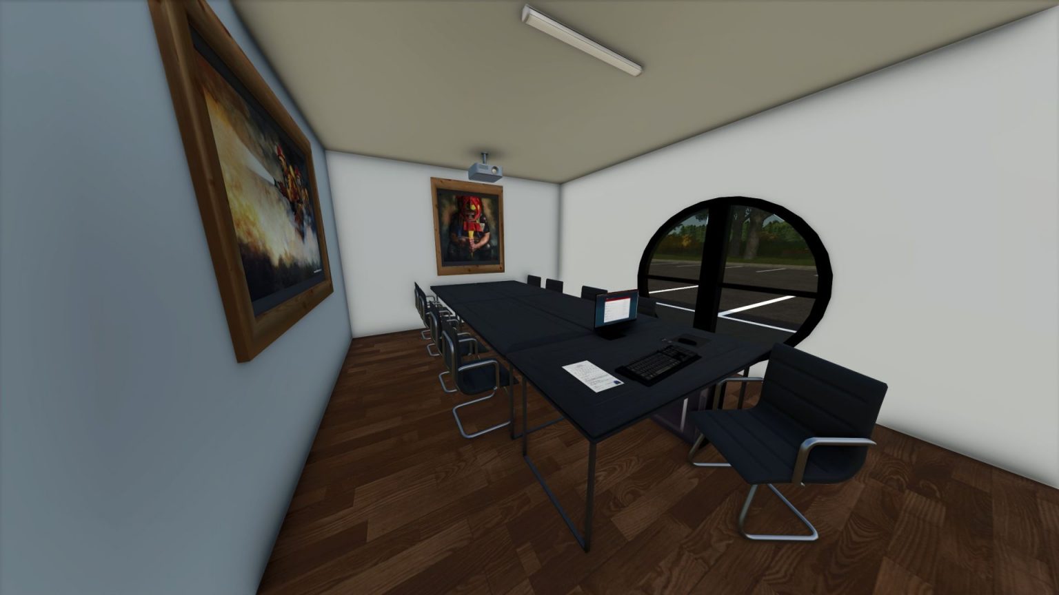 Fire station V1.0.0.0 - FS25 / FS22 Mod