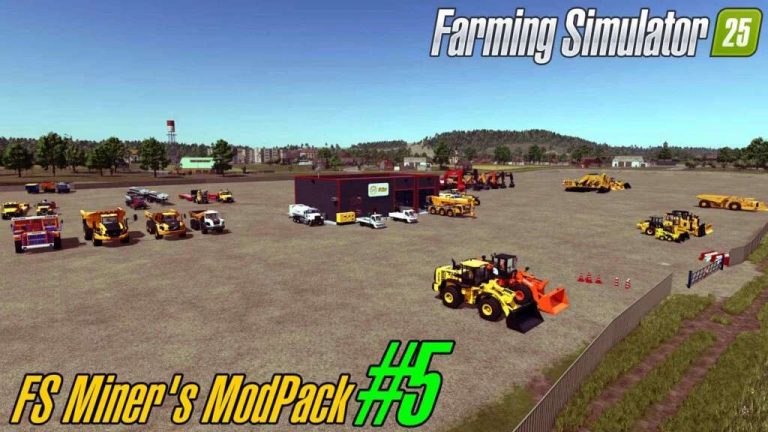 FS Miner’s Mod Pack #5 April 2025 v1.0.0.0 - FS25 / FS22 Mod