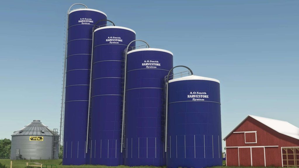 Harvestore Silo Pack v1.0.0.0 - FS25 / FS22 Mod