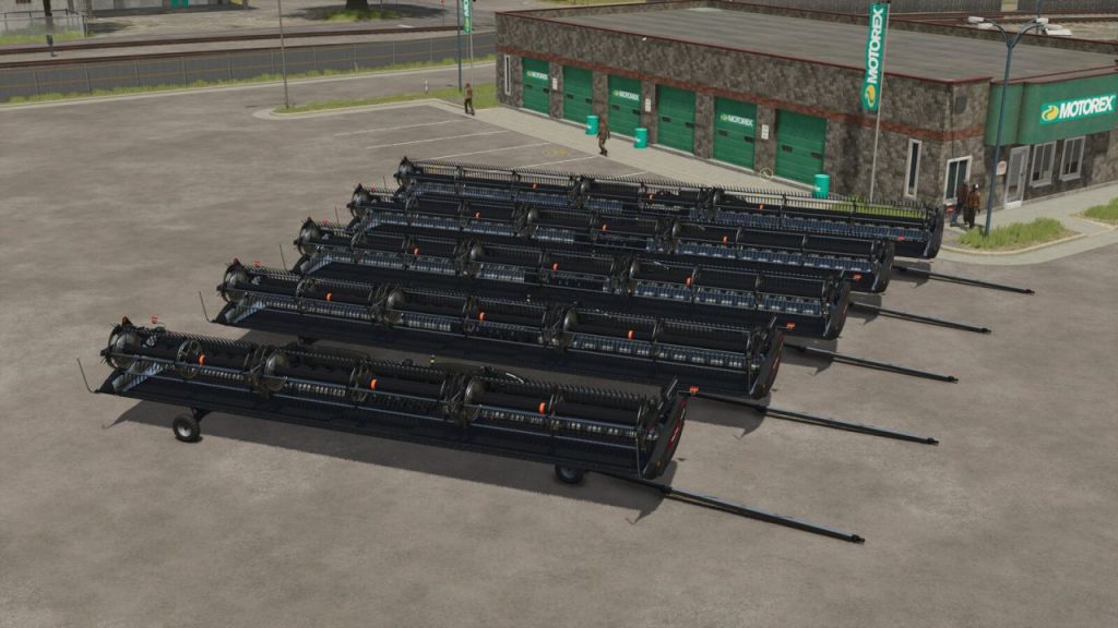 MacDon FD2 Pack + Demco Trailer Pack V1.0.0.1 - FS25 / FS22 Mod