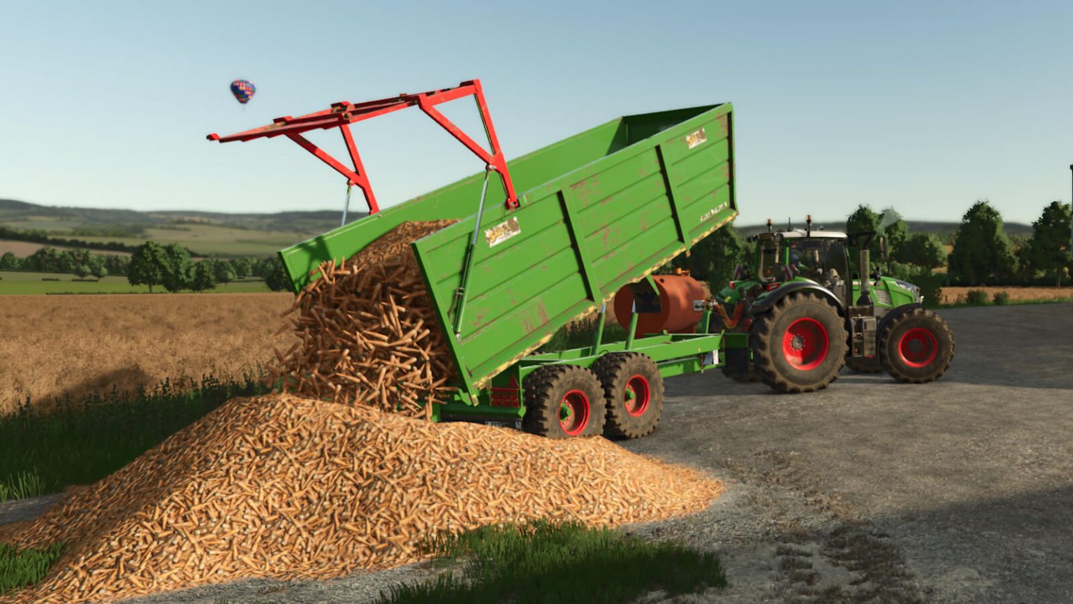 Smyth Supercube 22 F Grain/Silage Trailer V1.0.0.0 - FS25 / FS22 Mod