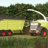 Smyth Supercube 22 F Grain/Silage Trailer V1.0.0.0 - FS25 / FS22 Mod