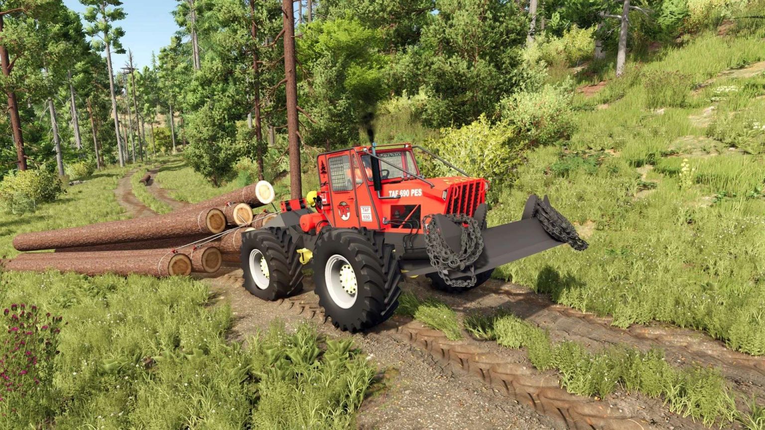 TAF 690 PES 4X4 ULTIMATE v1.0.0.0 - FS25 / FS22 Mod