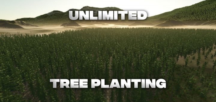Unlimited Tree Planting Mods | FS22 Mods | Farming Simulator 22 Mods