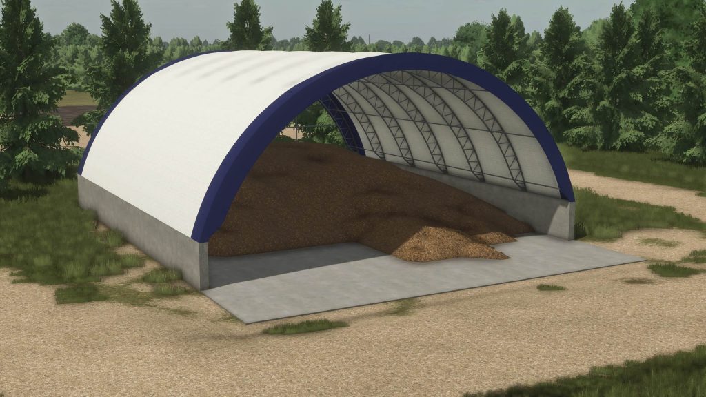 Bale Hoop Barns V1.0.0.0 - FS25 / FS22 Mod