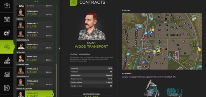 New Contracts Mods | FS22 Mods | Farming Simulator 22 Mods