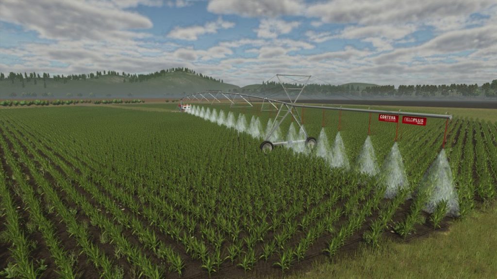 Corteva Circular Pivot Irrigation V1.0.0.0 - FS25 / FS22 Mod